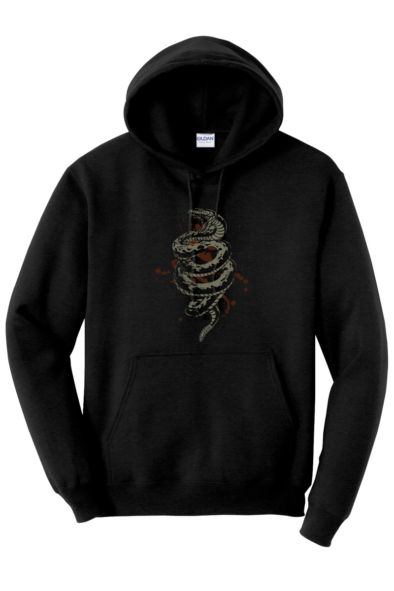 Don't Tread On Me - Raging Snake Brown Hoodie – The Tactical Brotherhood